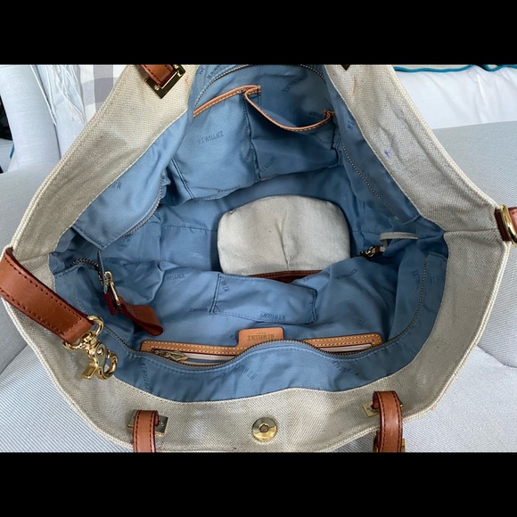 MZ Wallace | Bags | Mz Wallace Canvas And Leather Laptop Tote | Poshmark